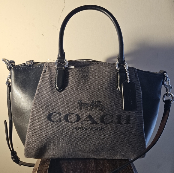 Coach | Bags | Coach Black And Gray Womens Bag | Poshmark
